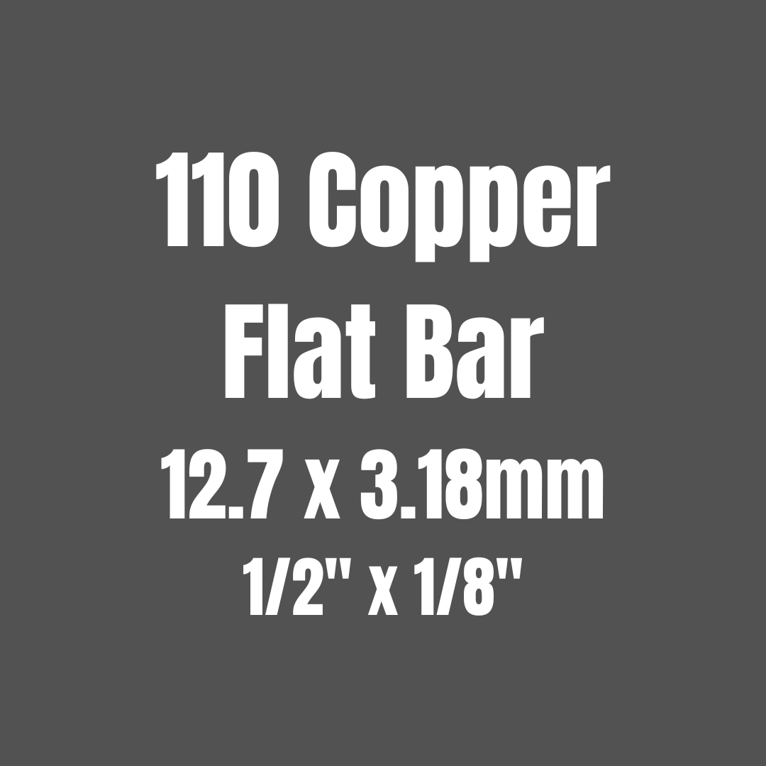 Copper 110 Flat Bar – Maker Supplies