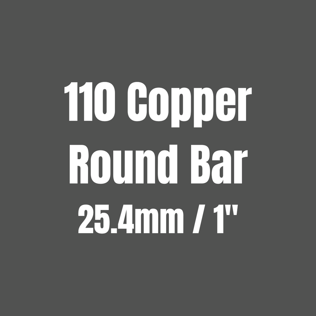 Copper 110 Round Bar – Maker Supplies