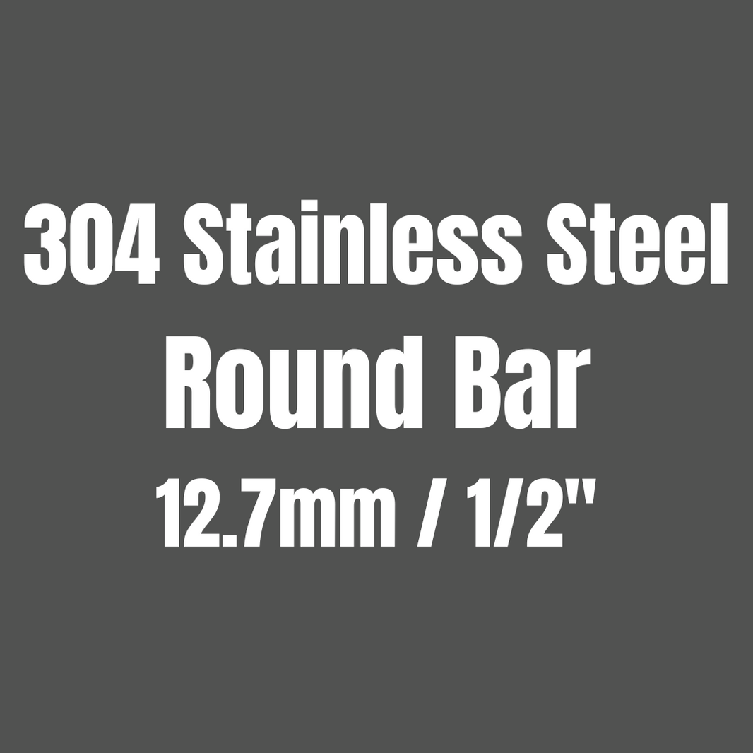304 Stainless Steel Round Bar – Maker Supplies