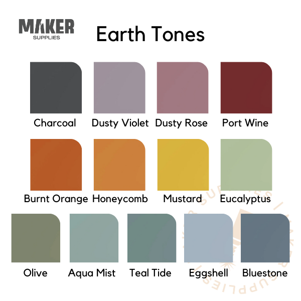 Hexagon | Earth Tones – Maker Supplies
