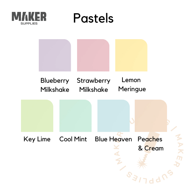 Rectangle | Pastel – Maker Supplies