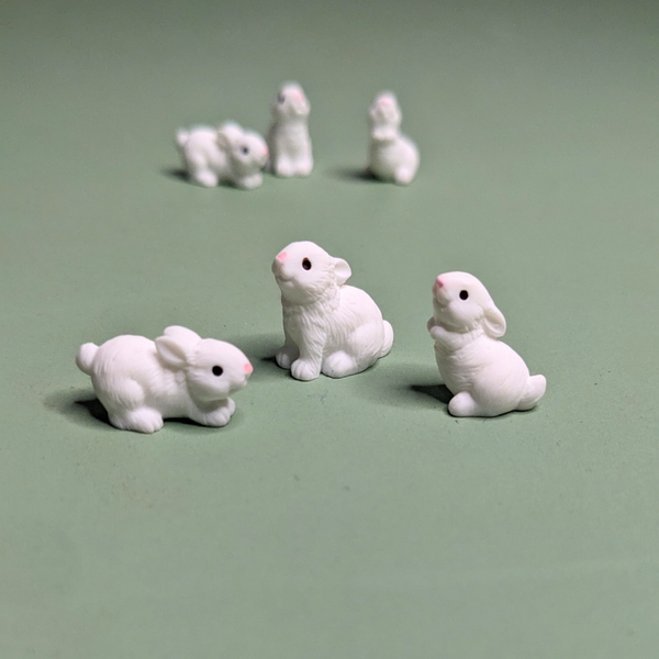 Mini Rabbit Terrarium Decoration – Maker Supplies