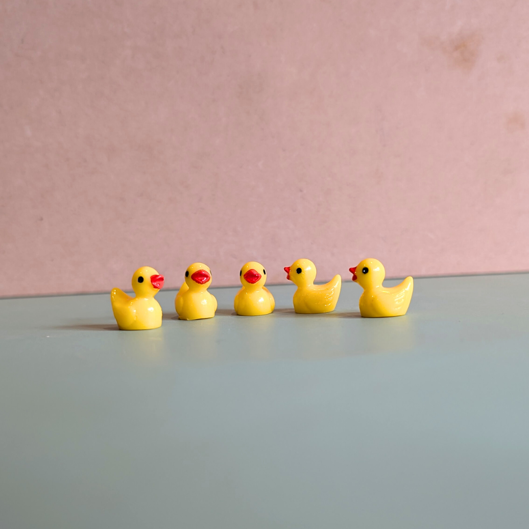 Mini Yellow Duck Terrarium Decoration – Maker Supplies