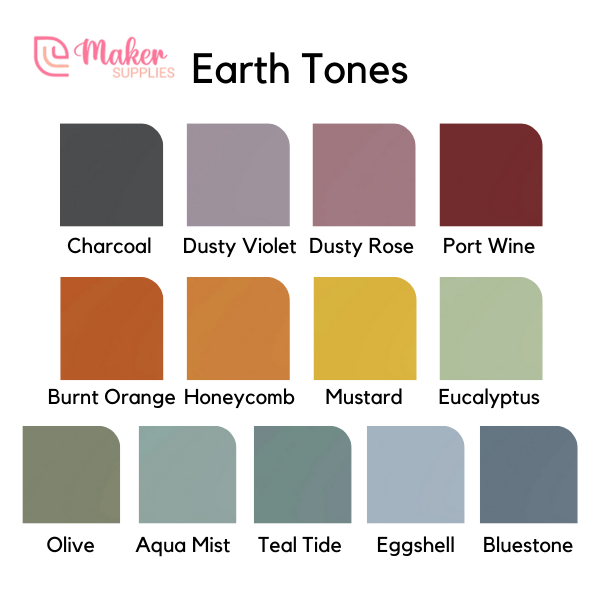 Rectangle | Earth Tones – Maker Supplies
