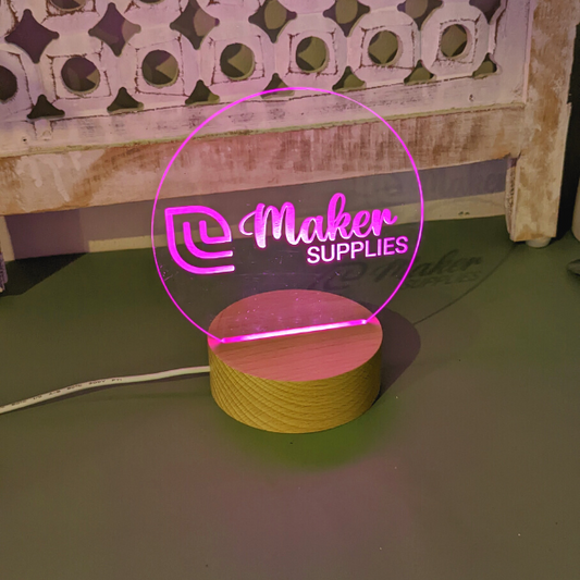 LED Light Bases & Inserts – Maker Supplies